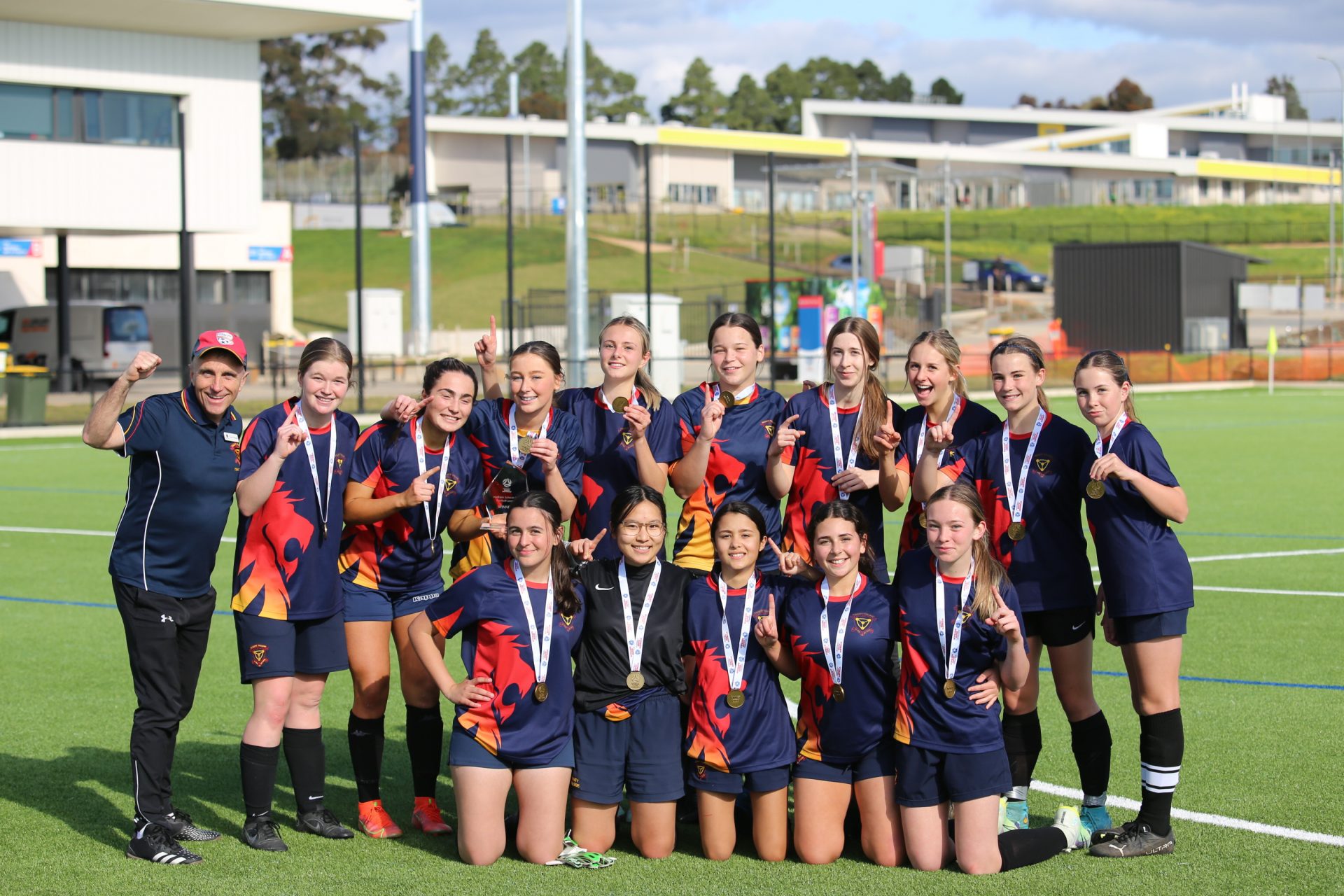 Open Girls Soccer Win Inaugural Title | Trinity College