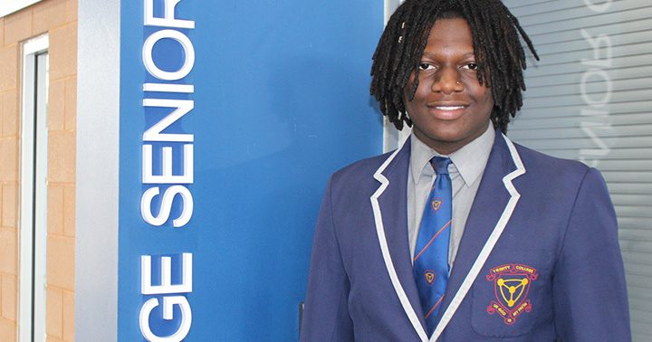 Nehemiah Joins National Youth Advisory Committee | Trinity College